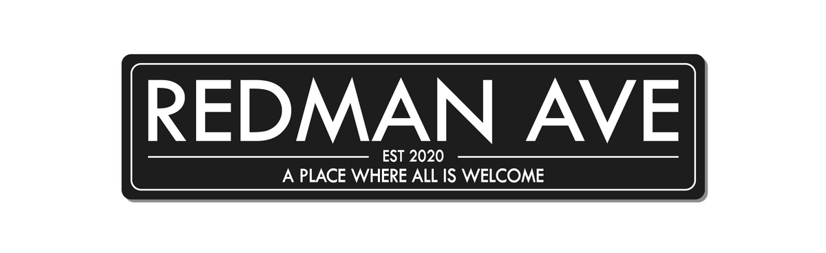 Metal Personalised Novelty Sign - Custom Home Sign - Change The Text T ...